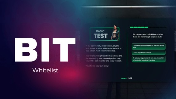 WHITELIST | BIT Scripts | FiveM Scripts | Tebex | Script Browser ...
